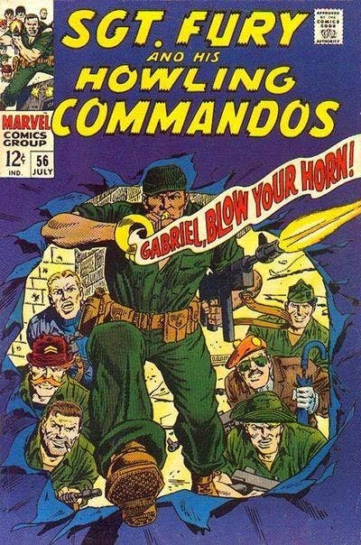 1963 – Gabe Jones of The Sgt. Fury’s Howling Commandos – The Original ...