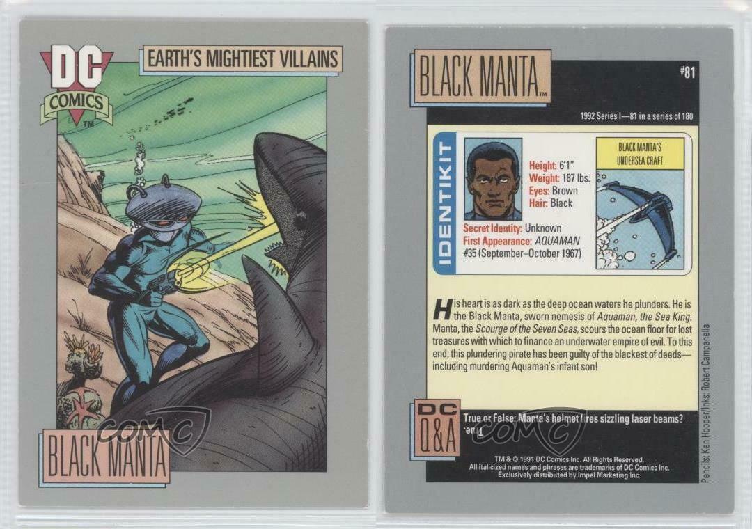 1983 – Killer Croc AKA Waylon Jones – The Original Black Nerd Collection