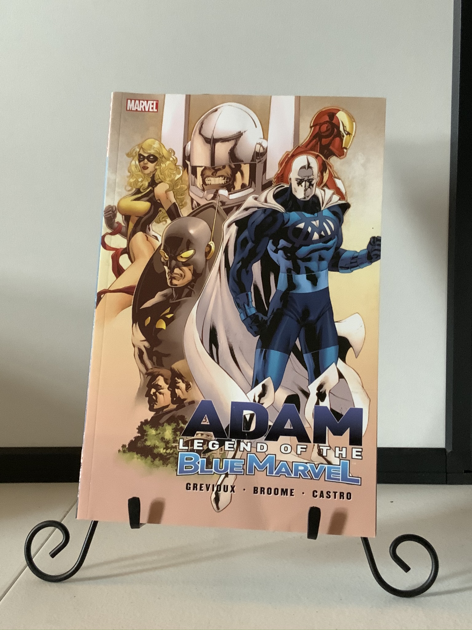 2009 – Blue Marvel AKA Adam Brashear – The Original Black Nerd Collection