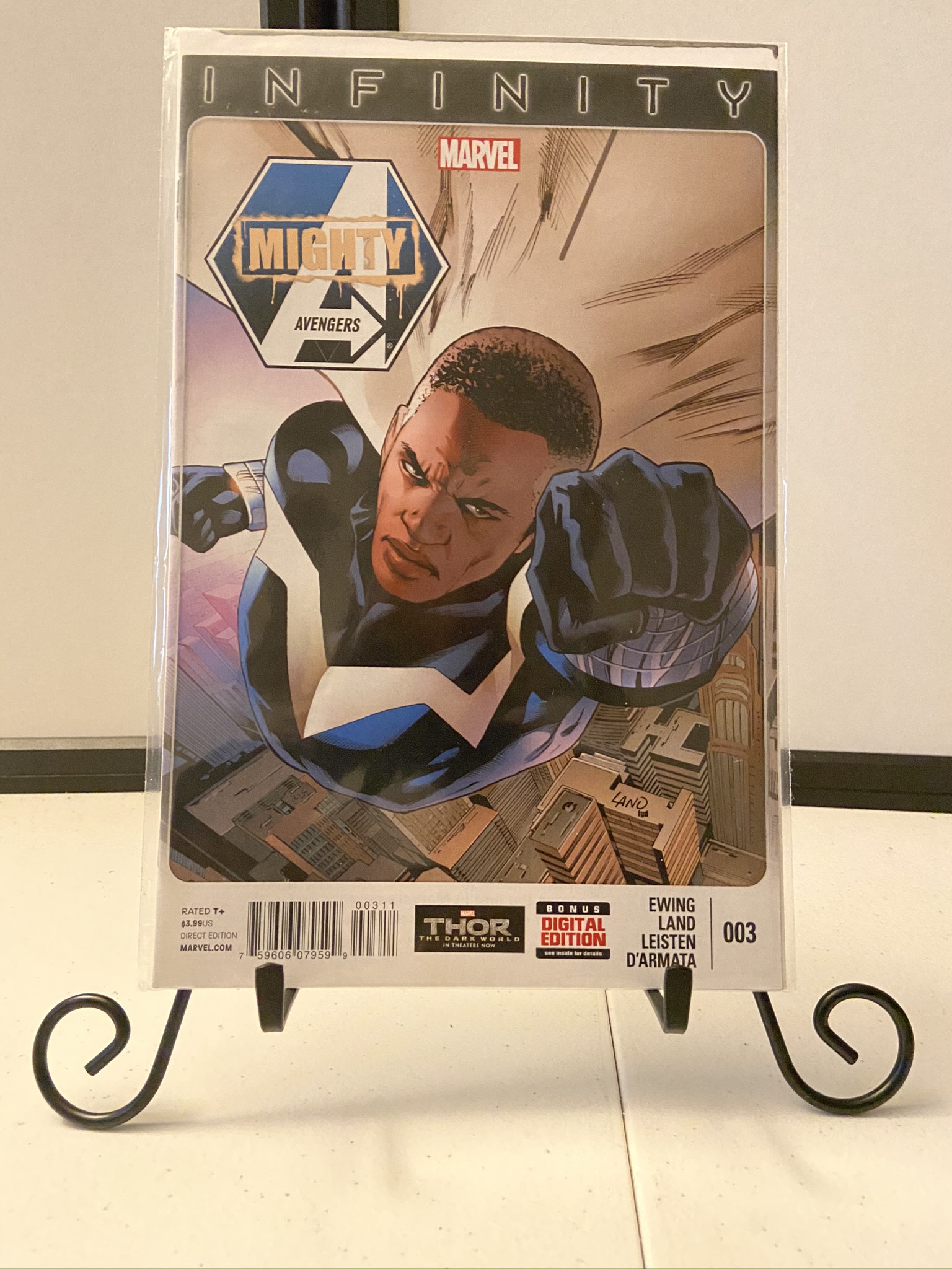 2009 – Blue Marvel AKA Adam Brashear – The Original Black Nerd Collection