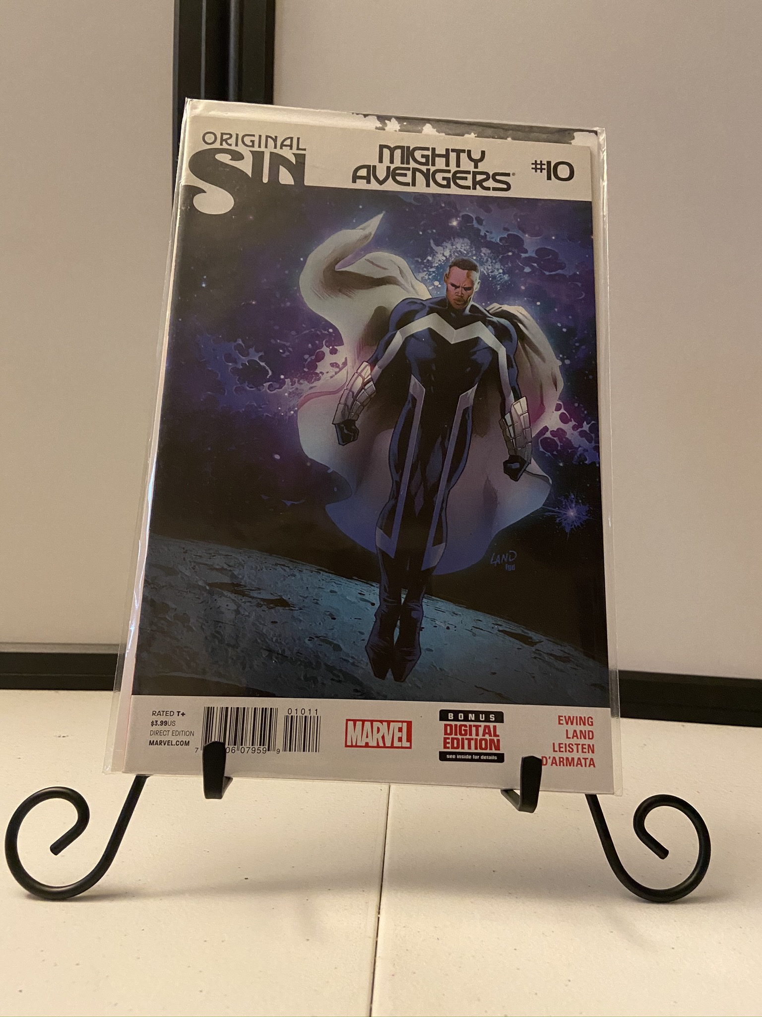 2009 – Blue Marvel AKA Adam Brashear – The Original Black Nerd Collection